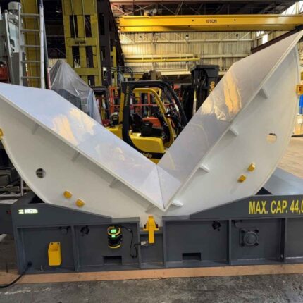 Coil Tipper | Coil Upender | Coil Flipper — Tonnage, Specs & Free Quote
